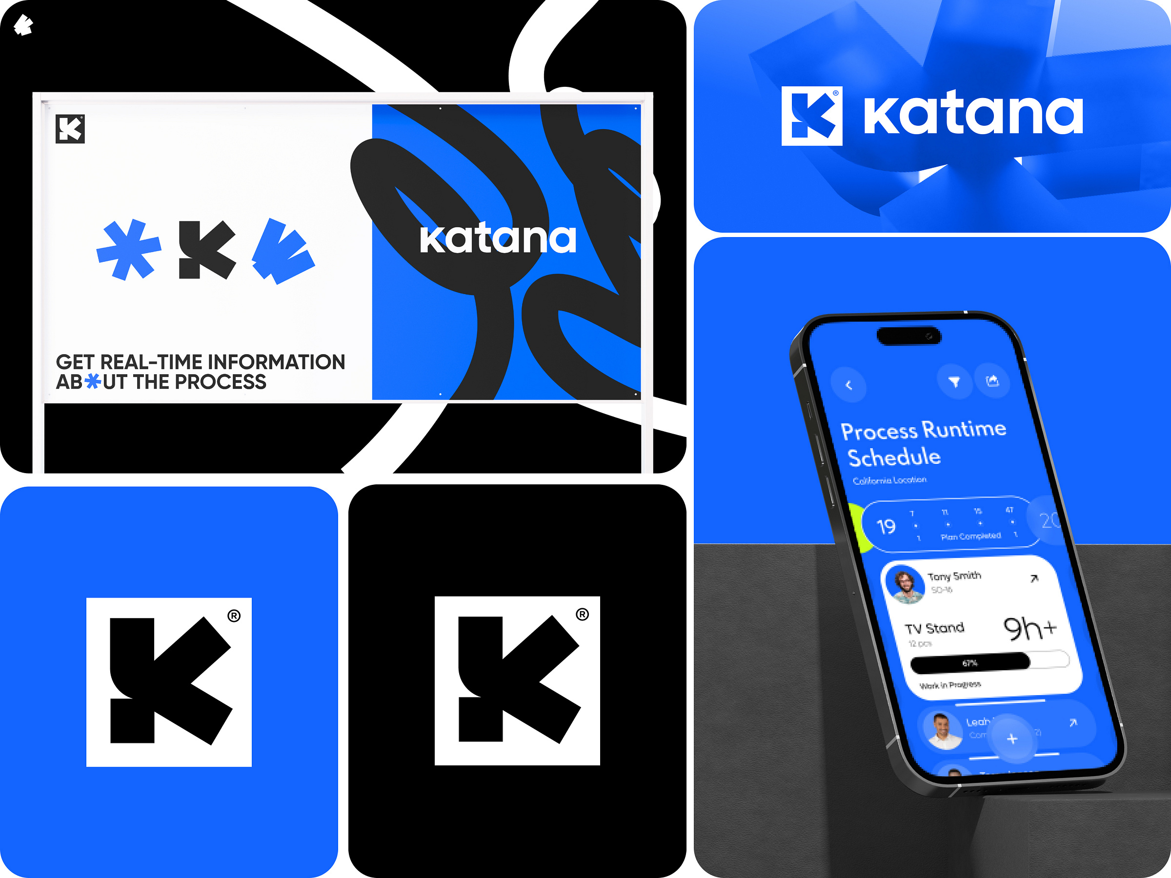 Katana Manufacturing Solutions: logo design, visual identity by Mary S ...