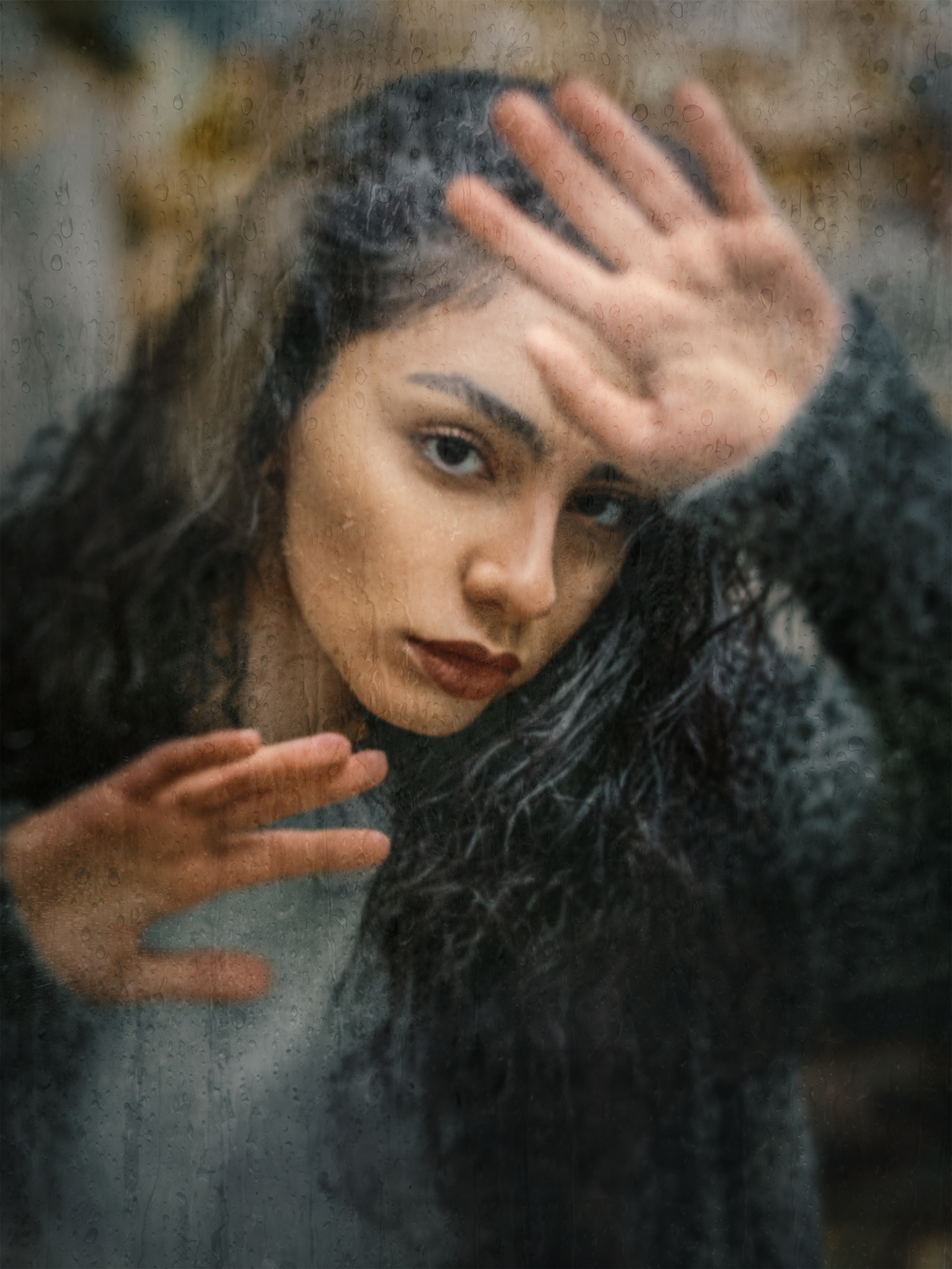 Wet Glass Photoshop Effect by Musfikur Rahman Muin on Dribbble