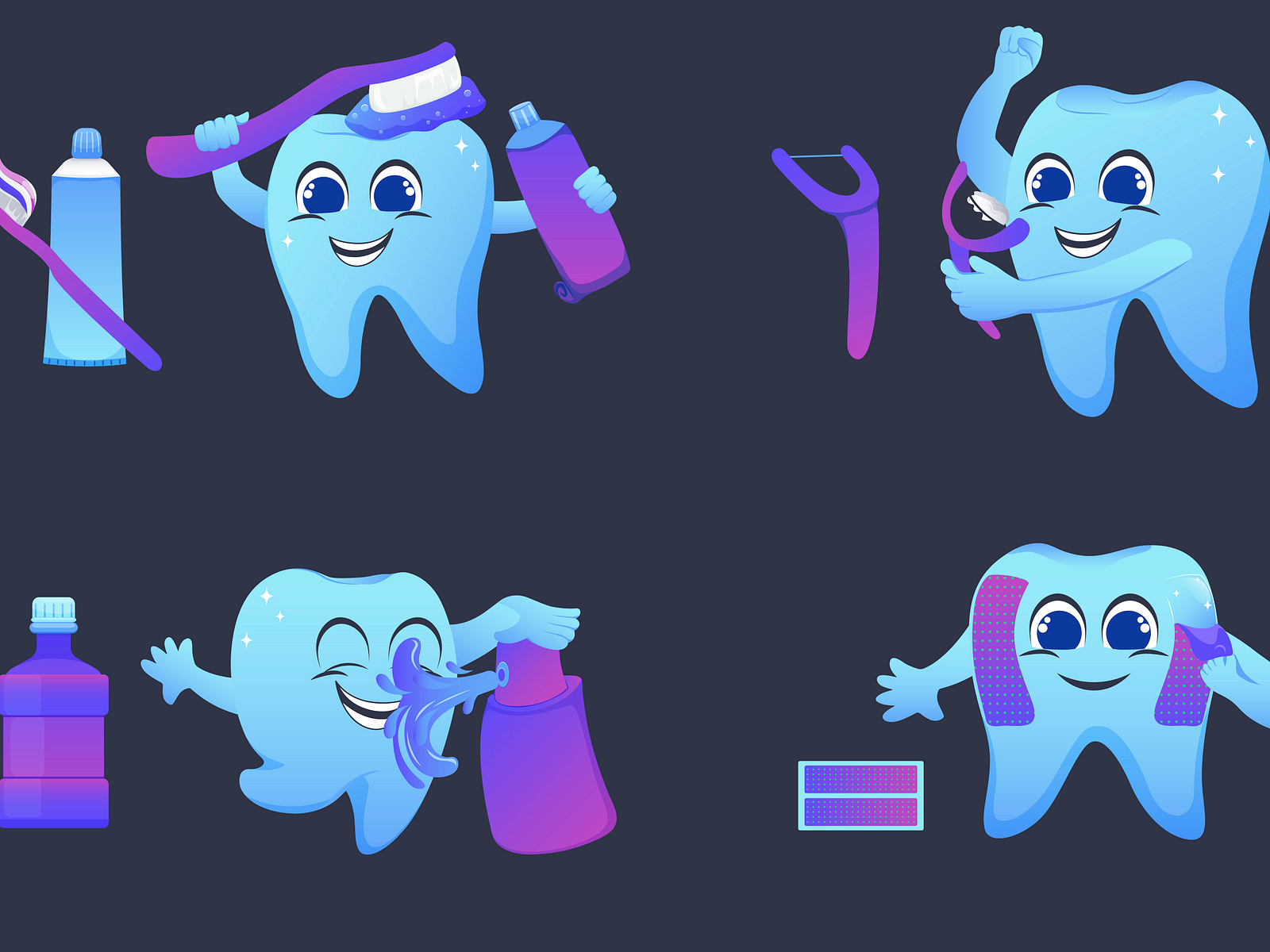 Funny Teeth Cliparts By Anastasiia On Dribbble funny-teeth-cliparts-by-anastasiia-on-dribbble