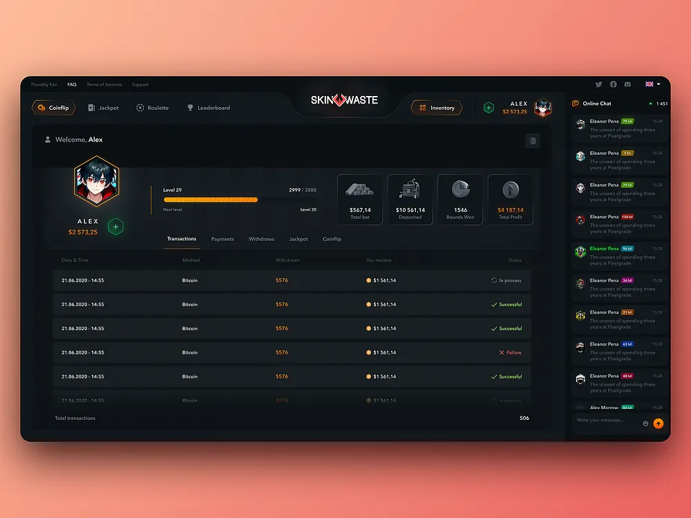 Game Profile designs, themes, templates and downloadable graphic ...