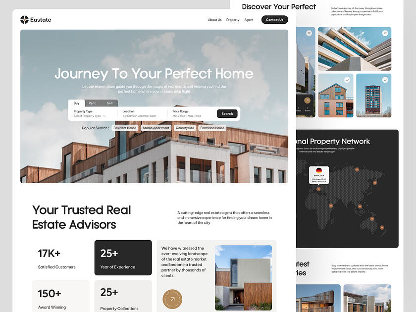 Real Estate Website designs, themes, templates and downloadable graphic ...