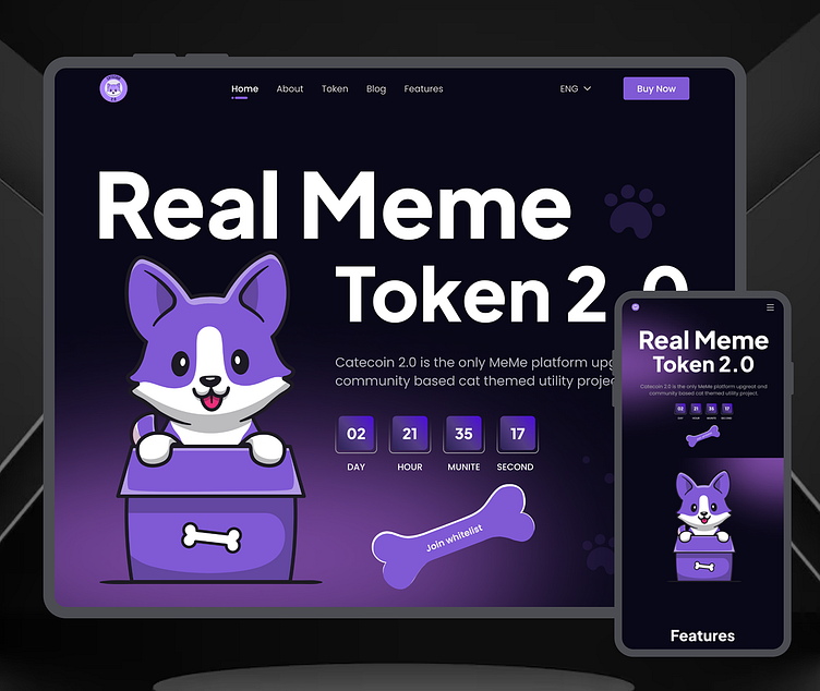 Crypto Meme Coin Website Design by Imran Hossen on Dribbble Crypto Meme Coin Website Design by Imran Hossen on Dribbble