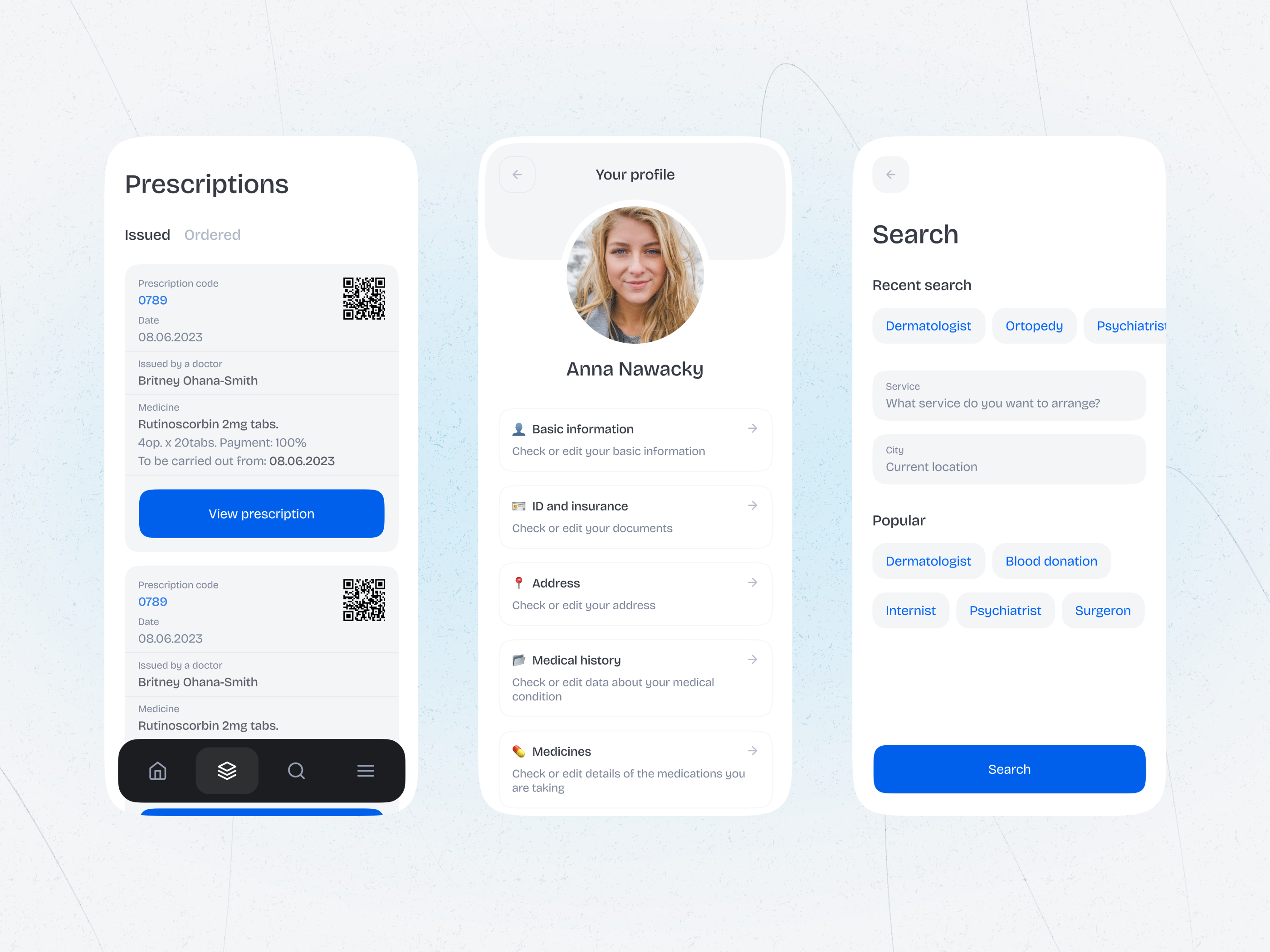 HealthTech App Design: Seamless Healthcare Access by Ela Kubica for ...
