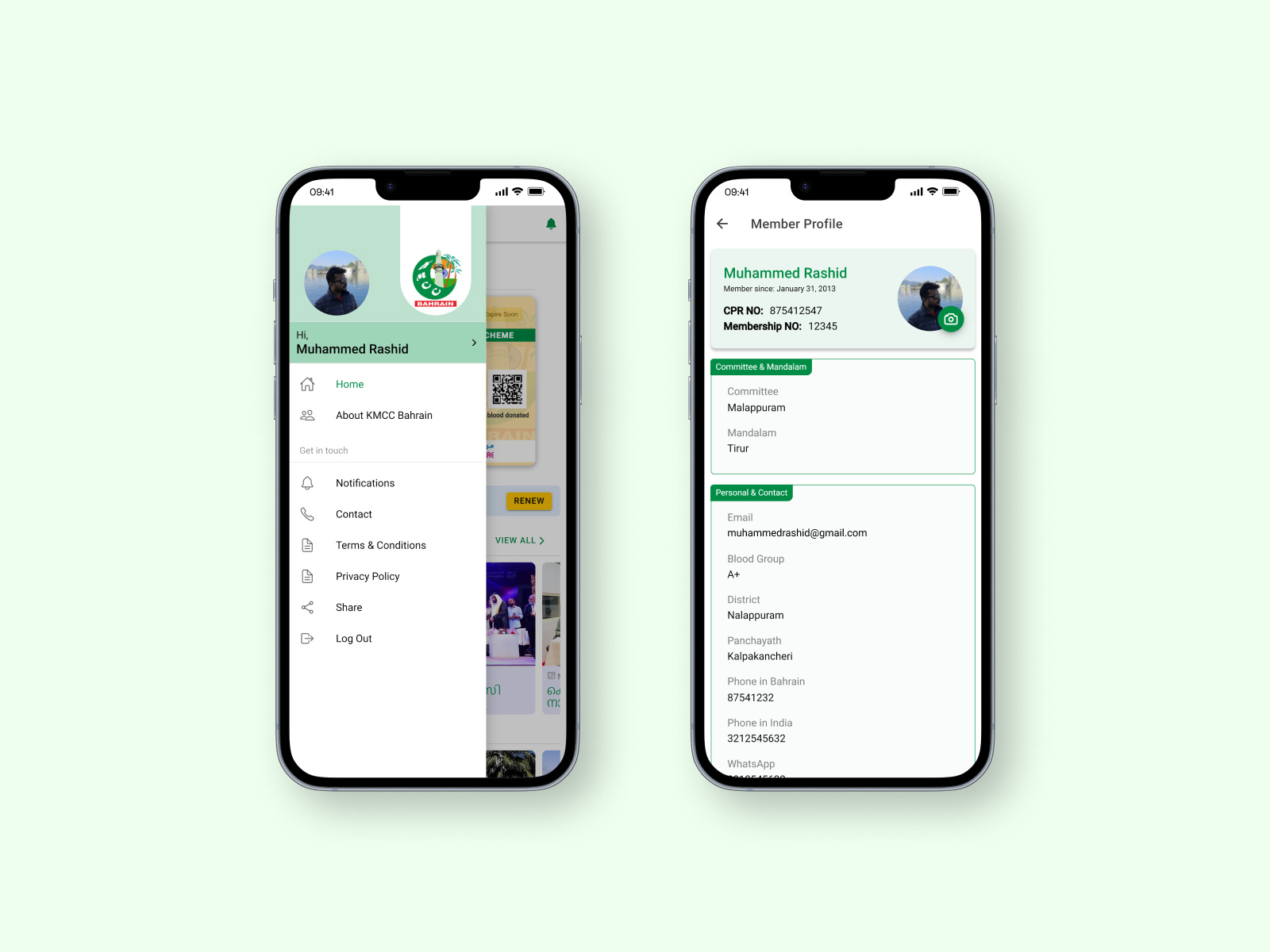 KMCC Bahrain - Mobile App by Codeappan LLP on Dribbble