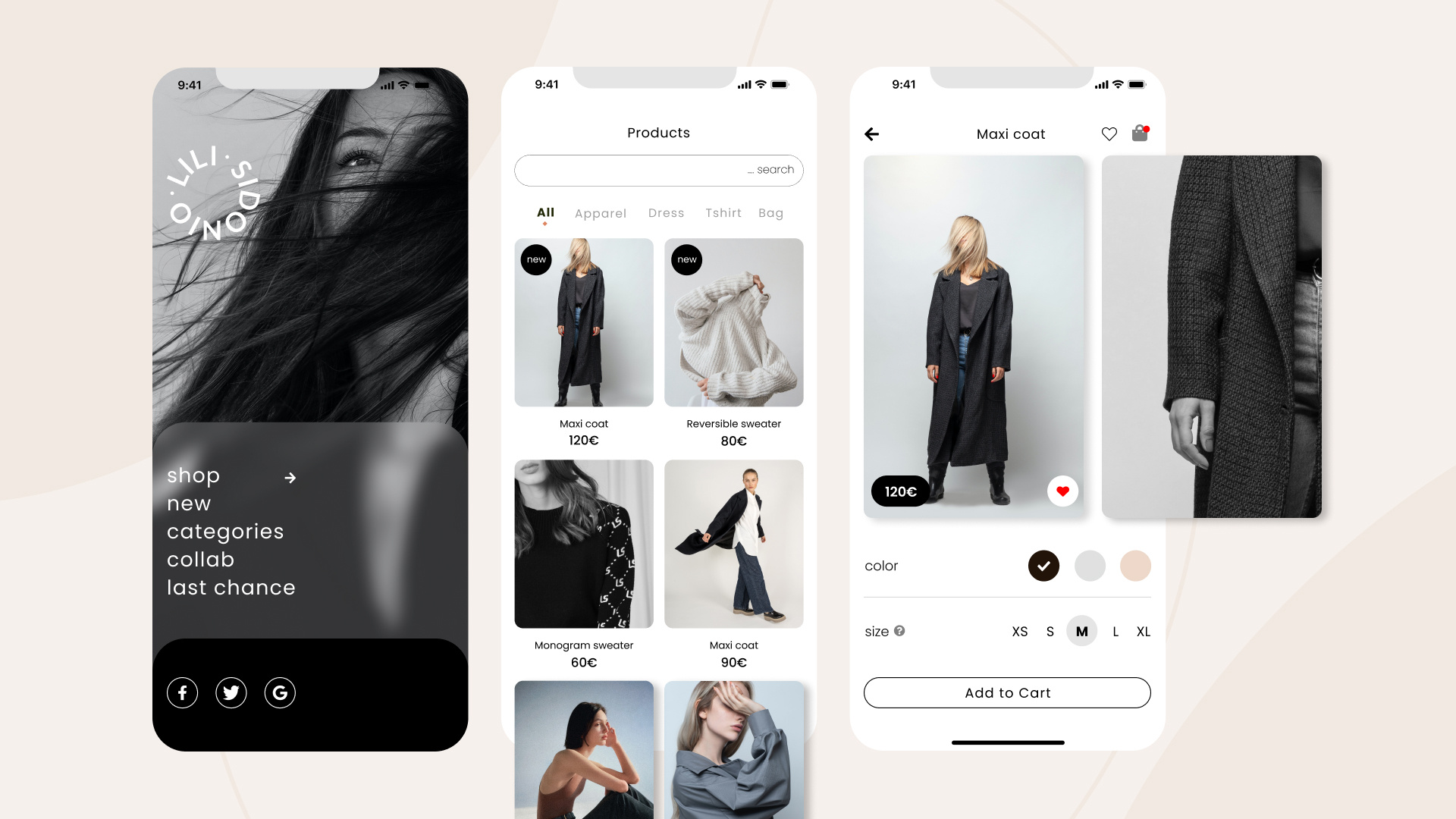 UI concept brand by Helene Savaton on Dribbble