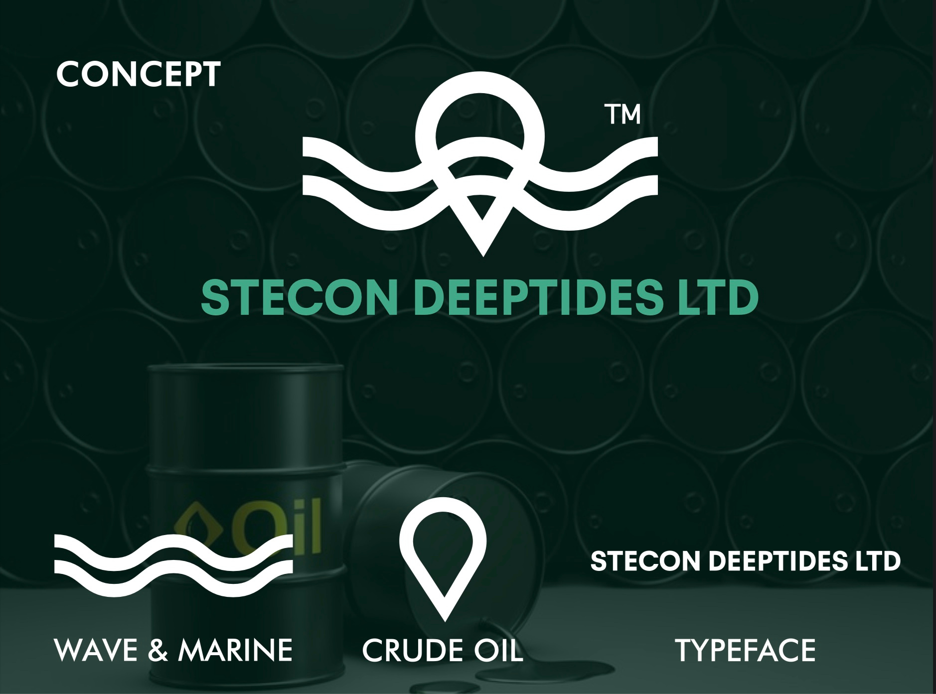 Stecon Deeptide ltd logo design by princewill otu on Dribbble