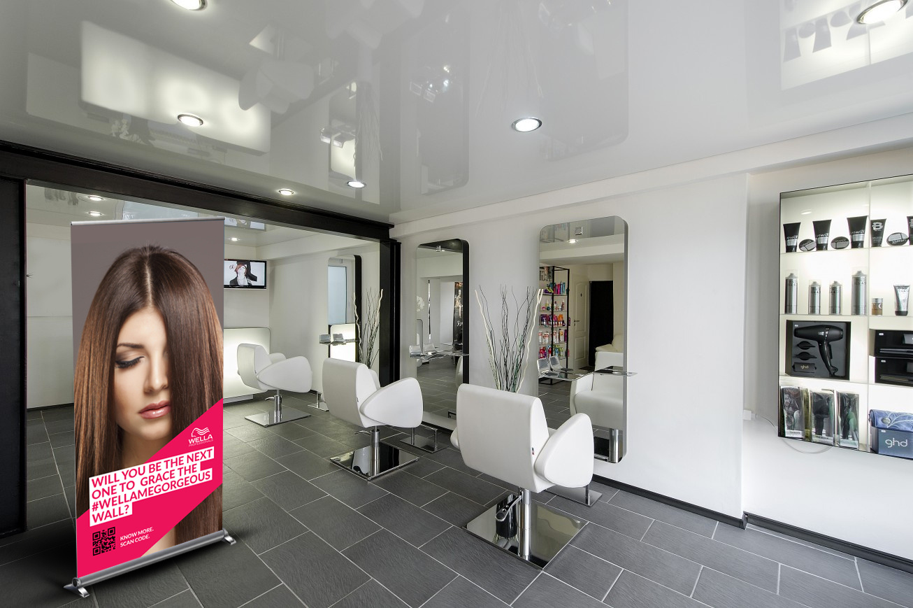 Wella Professionals Mobile App, FB ads, Standee by Deepan on Dribbble