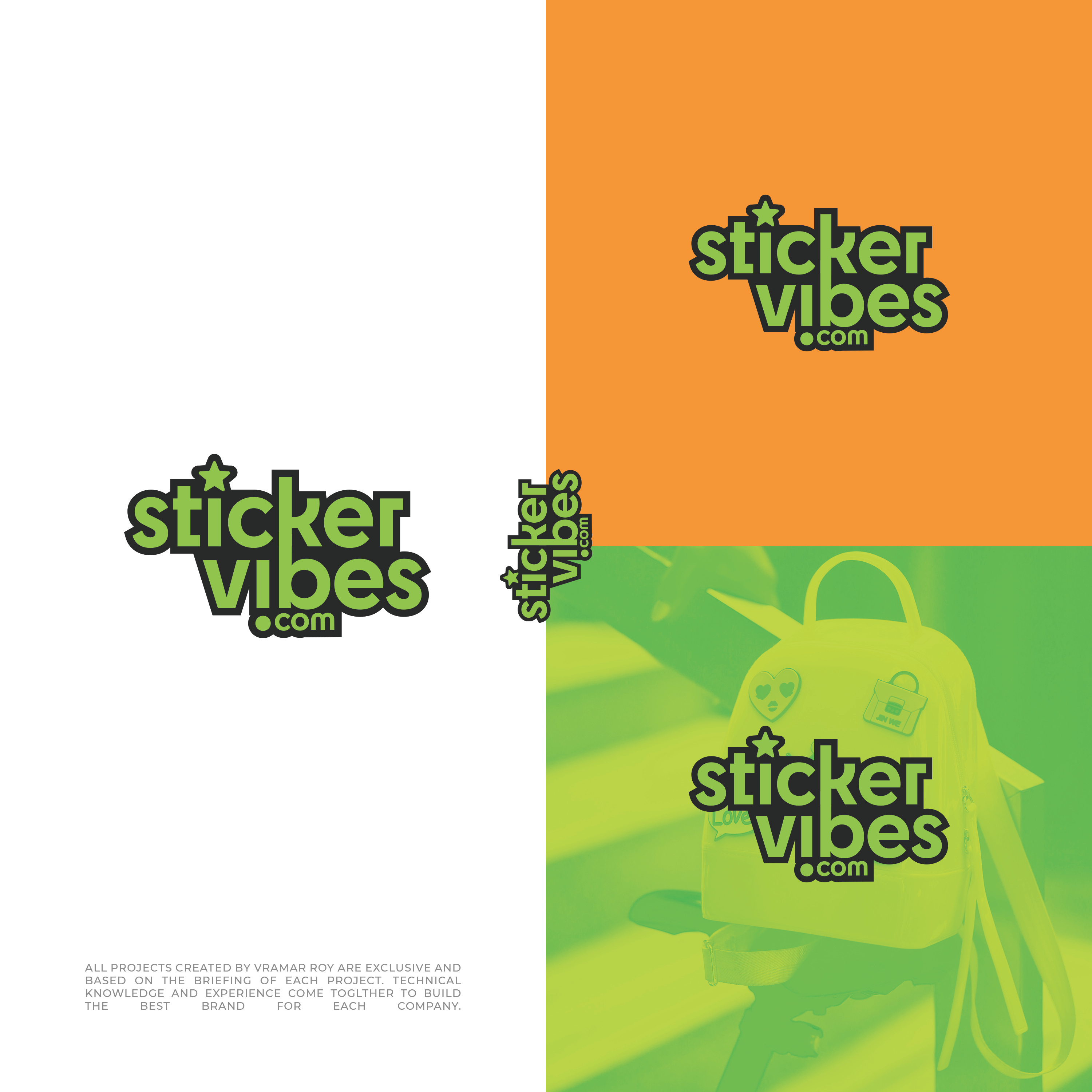 Sticker Company logo by Workline Design on Dribbble