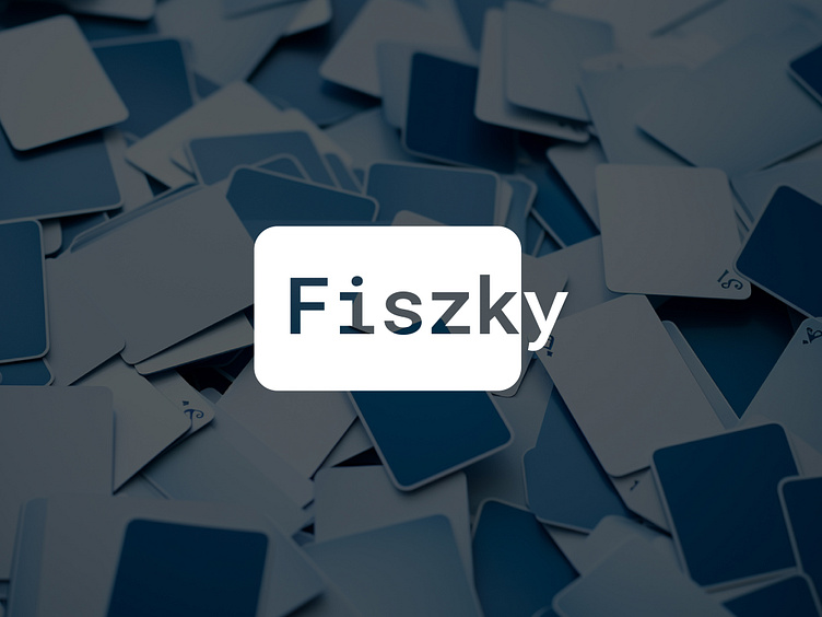 Fiszky - Logo Design 🎓 by Jakub Dalaszyński on Dribbble