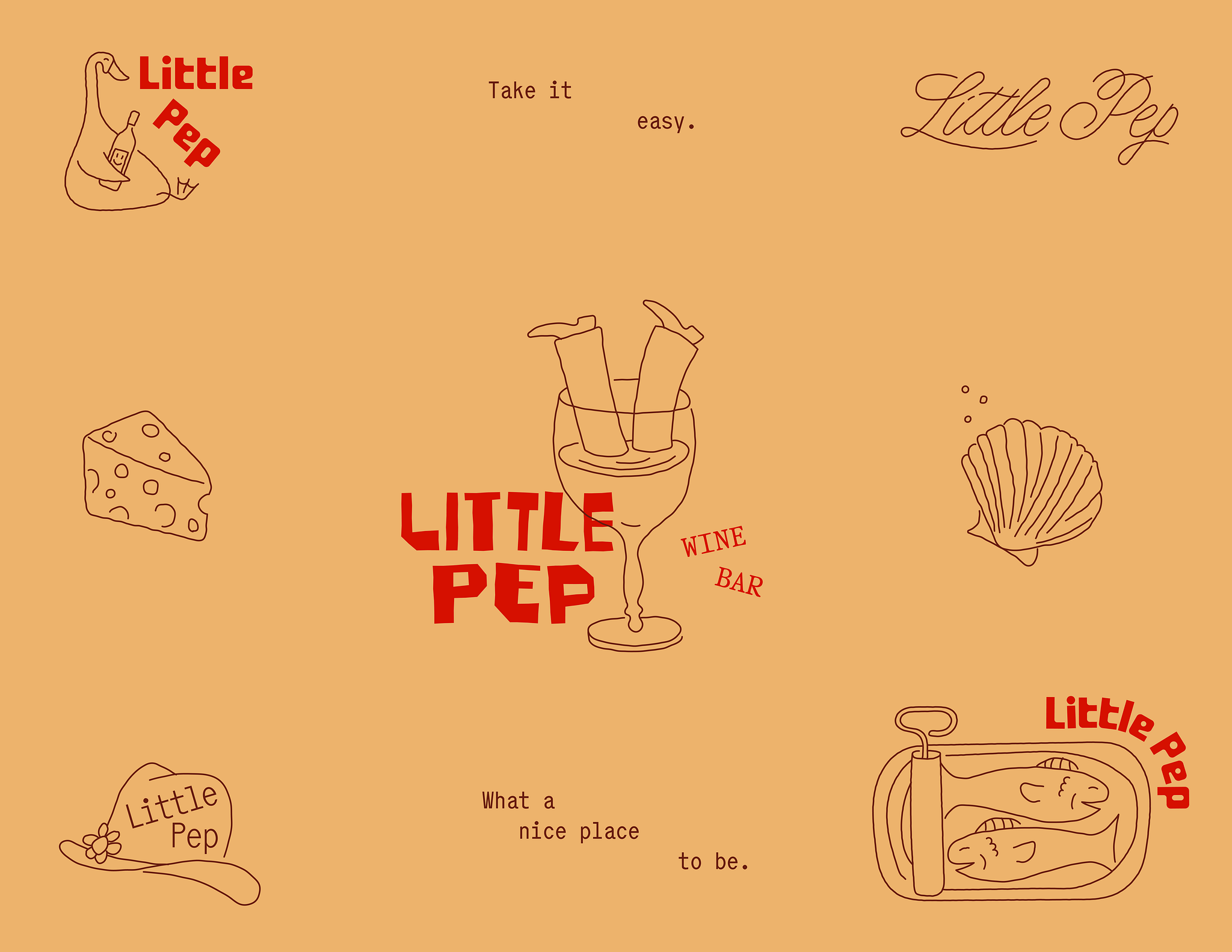 Little Pep Wine Bar by Rebekah Rhoden on Dribbble