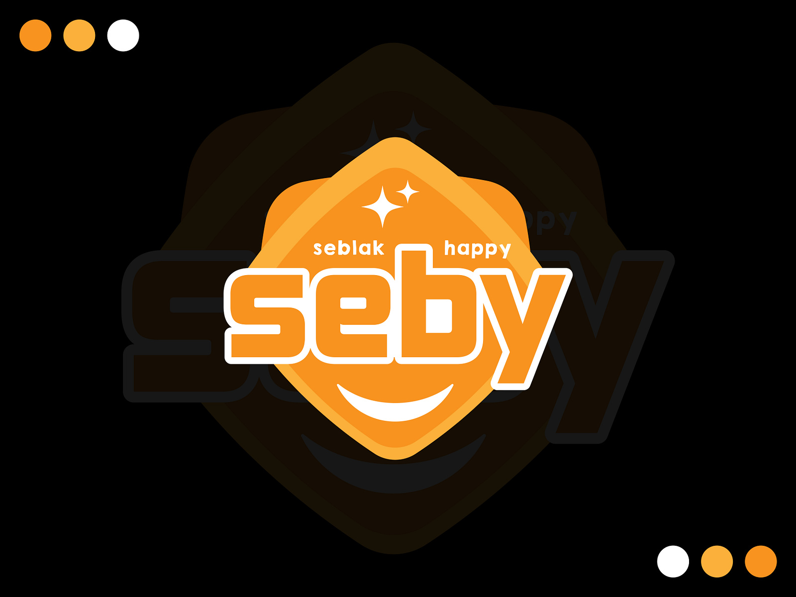 SEBY (SEBLAK HAPPY) LOGO by Luthfian Nailil Farih on Dribbble
