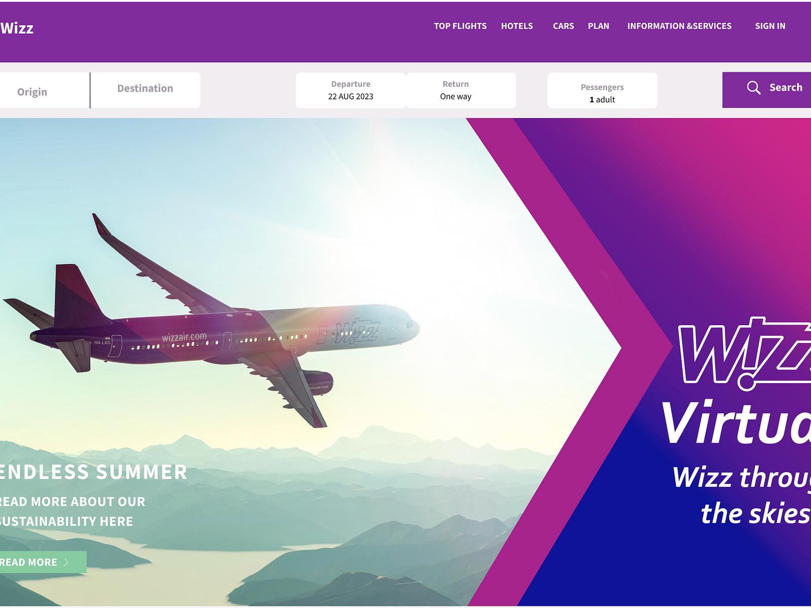 WIZZ AIR by Nona on Dribbble