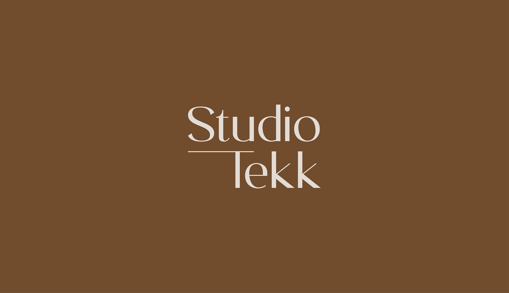 Studio Tekk_Furniture Branding by Anjitha KV on Dribbble