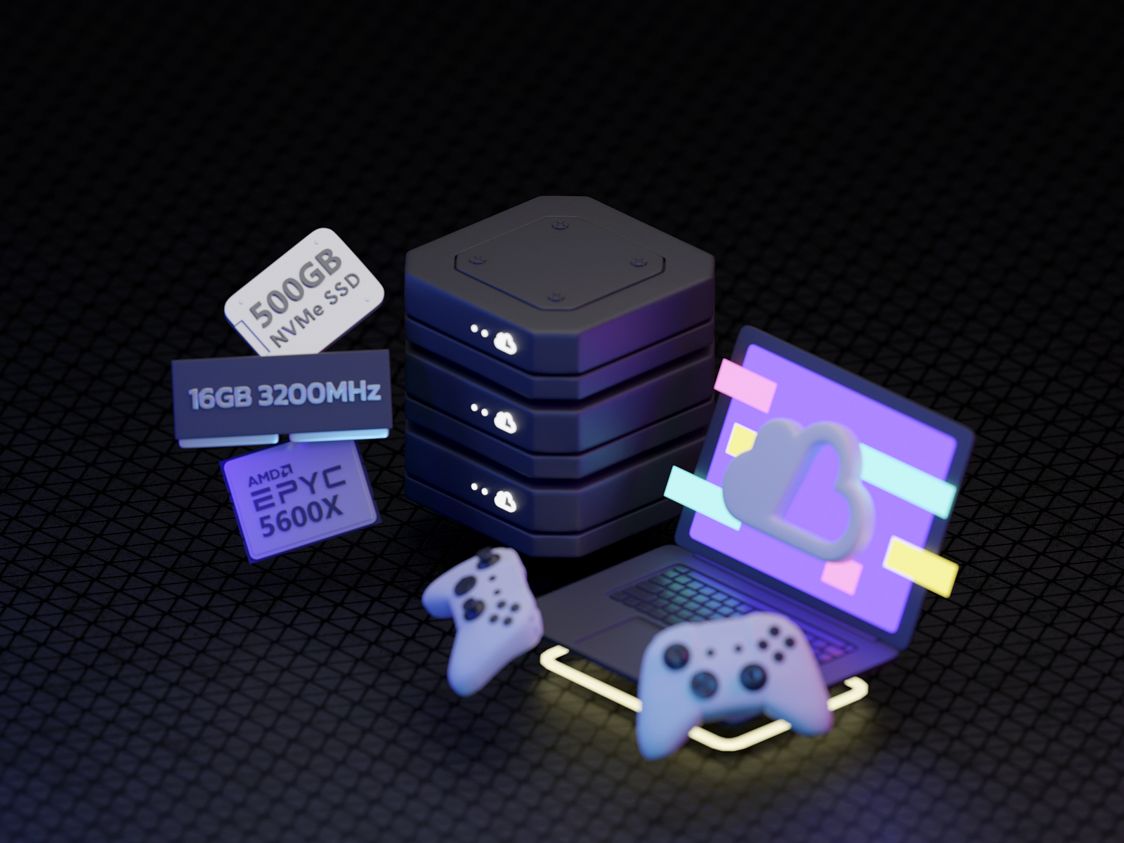 Dedicated Game Server by BangmodCloud on Dribbble