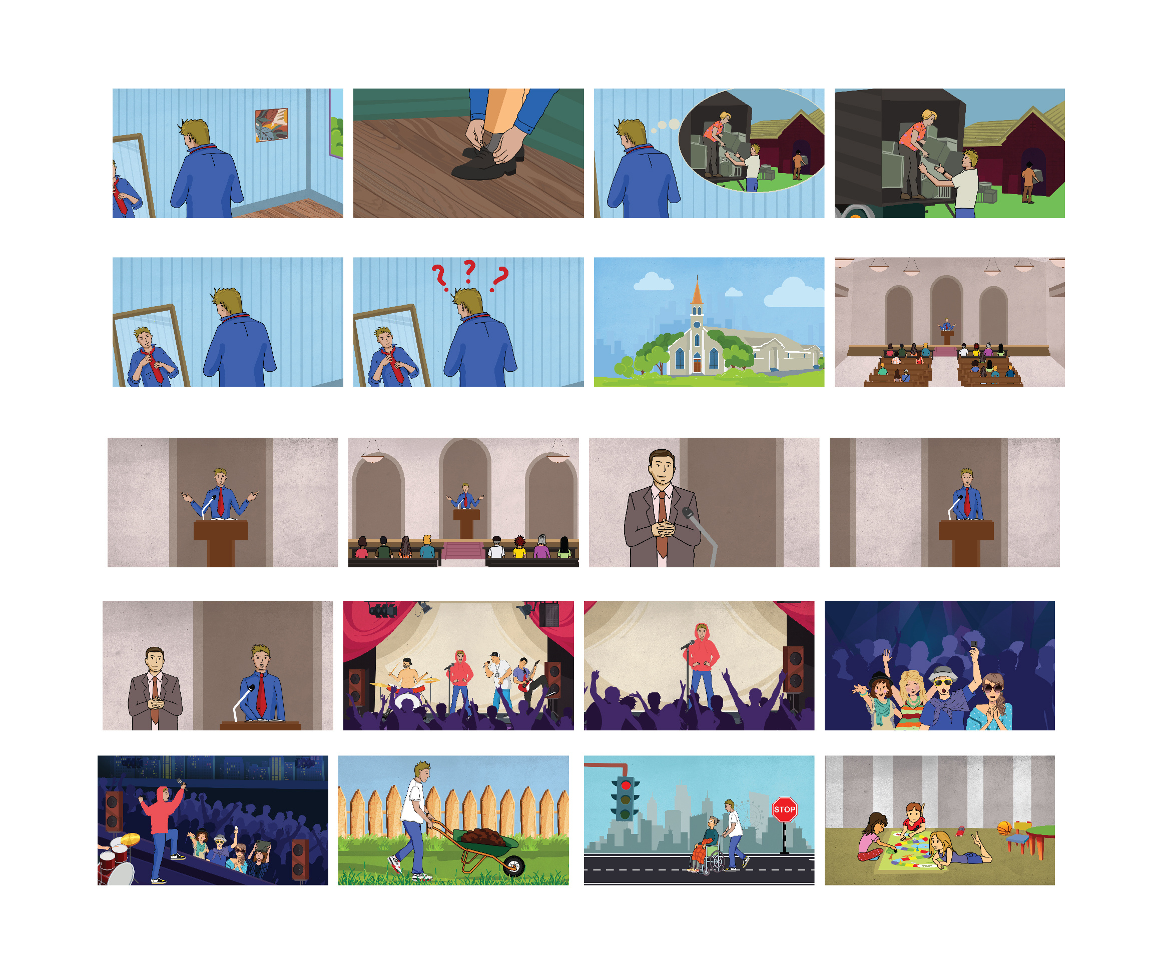 Animations | 2D Animations | Story Telling by Urooj Irfan on Dribbble