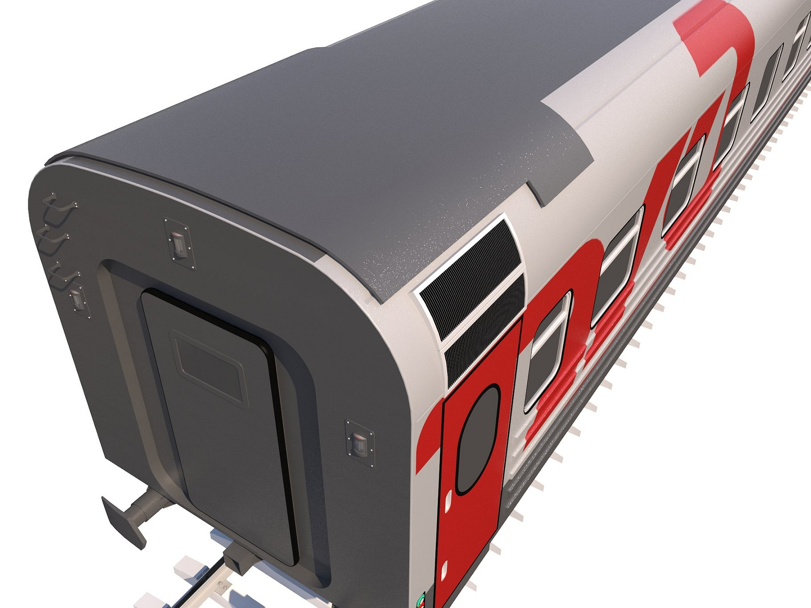 Coach Passenger Wagon Train #4 by Munirr on Dribbble