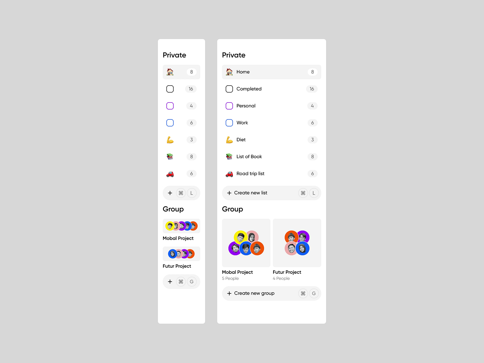 Sidebar Animation by Happy Milliarta for Odama on Dribbble