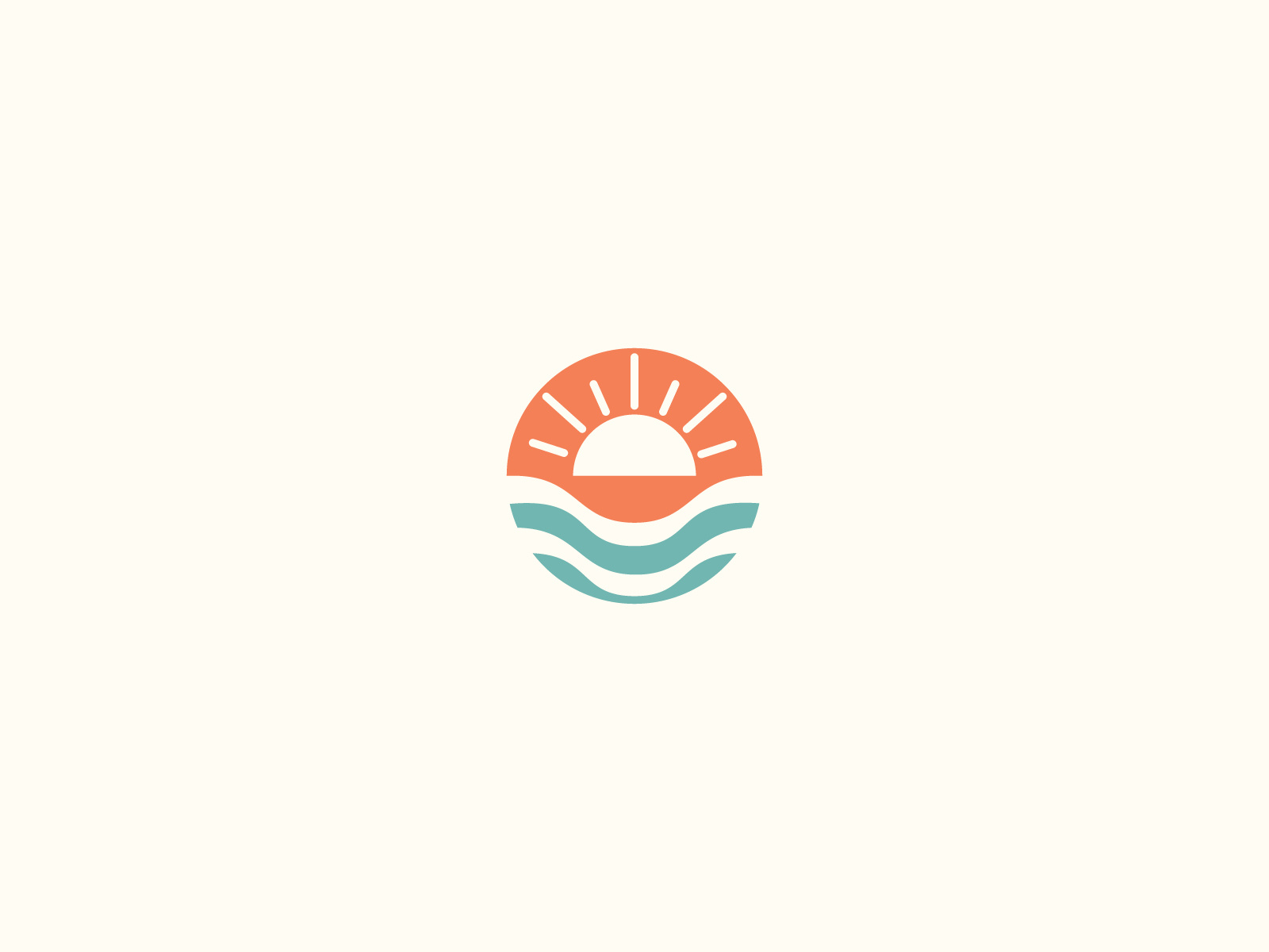 Sunset logo by Shamim Akter Joba on Dribbble