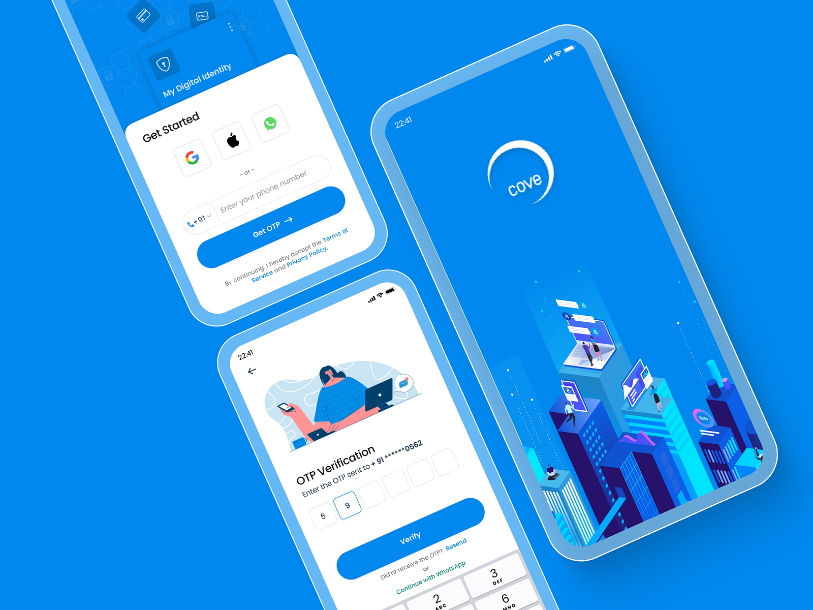 Design for Cove App's Onboarding Flow | Mobile App Sign Up by Porush ...