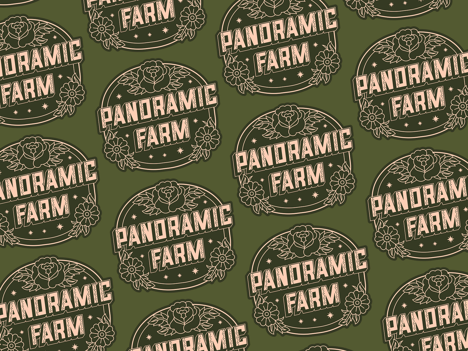 Panoramic Farm - Badges by Muhammad Bagus Prasetyo for Skilline Design ...