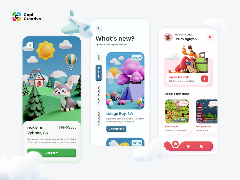Transportation app - Retro Design Style by Capi Product on Dribbble