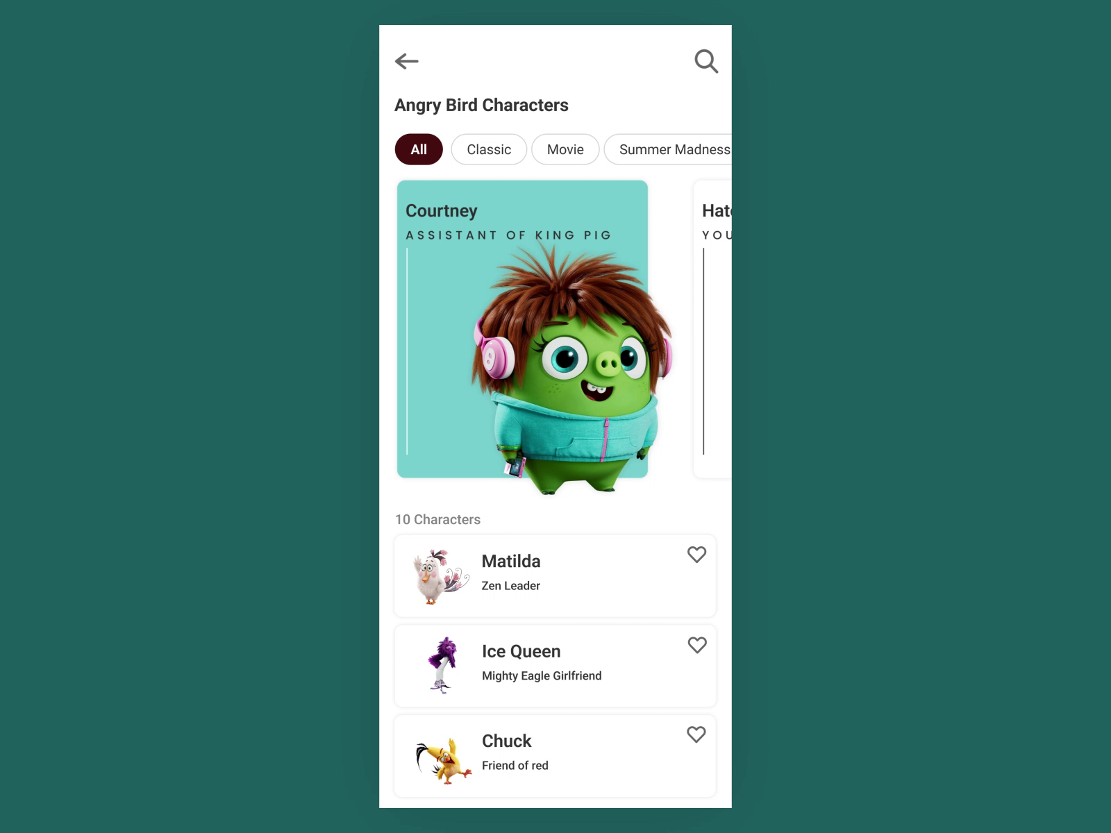 Mobile swipe interaction - parallax effect by Angela Sherlin on Dribbble