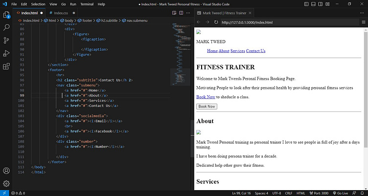 Portfolio Html Structures By Joao Pimentel On Dribbble