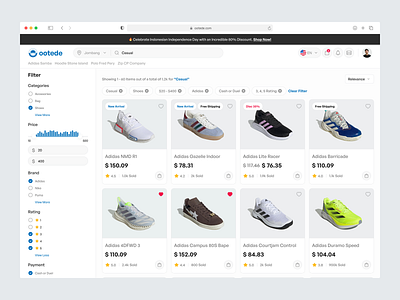 ootede - Fashion Marketplace Platform by Bayu Sasmita🍃 for everteam on ...