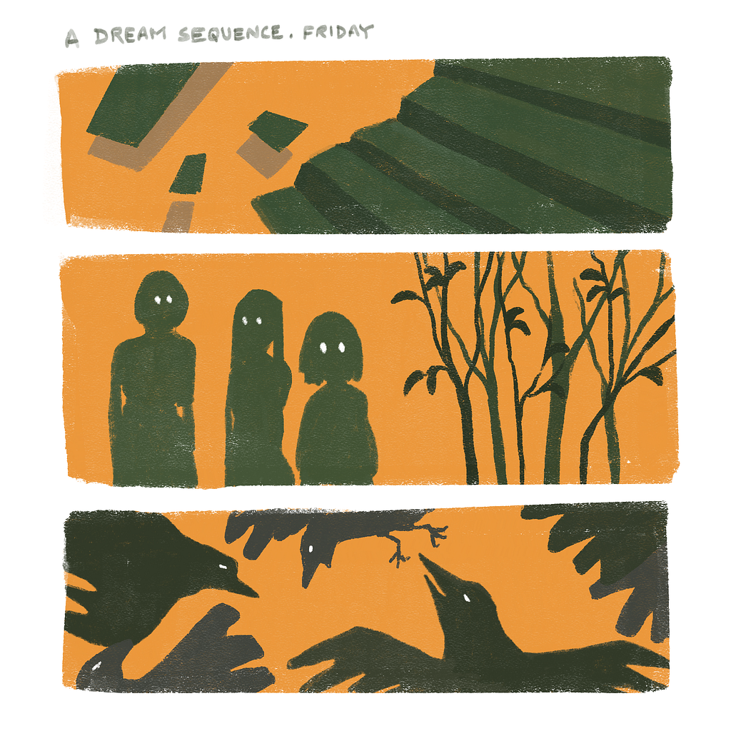 A Dream Sequence | #1 by Nayana Gupta on Dribbble