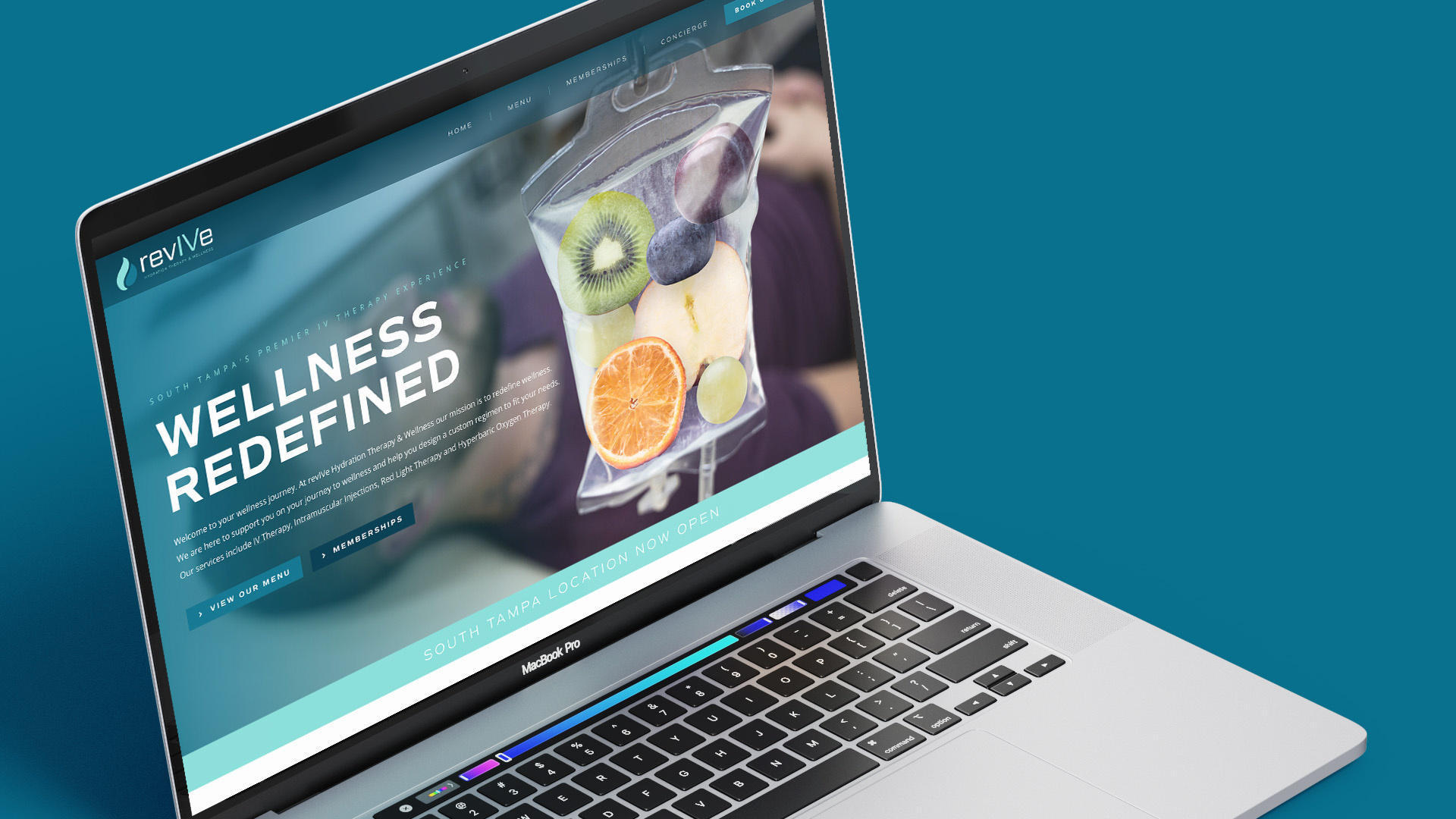 Revive Hydration Therapy Branding by Bookmark Creative on Dribbble
