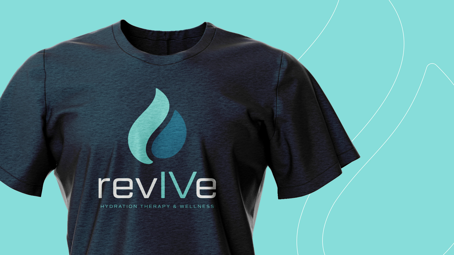 Revive Hydration Therapy Branding by Bookmark Creative on Dribbble
