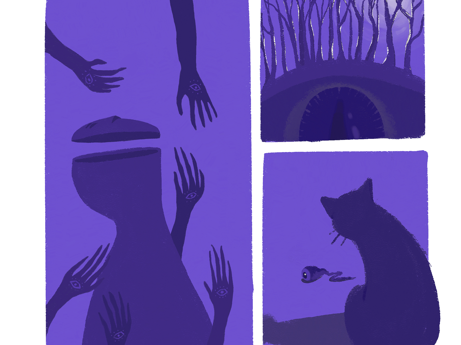A Random Thought Sequence | #2 by Nayana Gupta on Dribbble