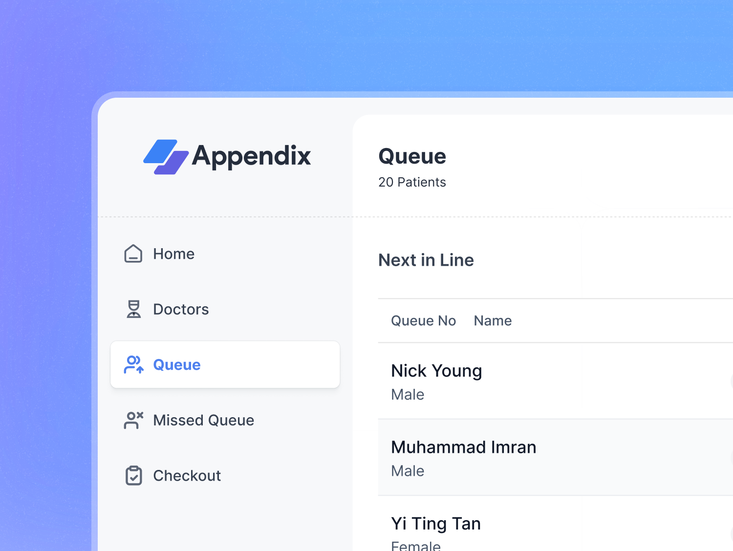 Details in Sidebar - Appendix Medical Platform by Envi Bagus on Dribbble