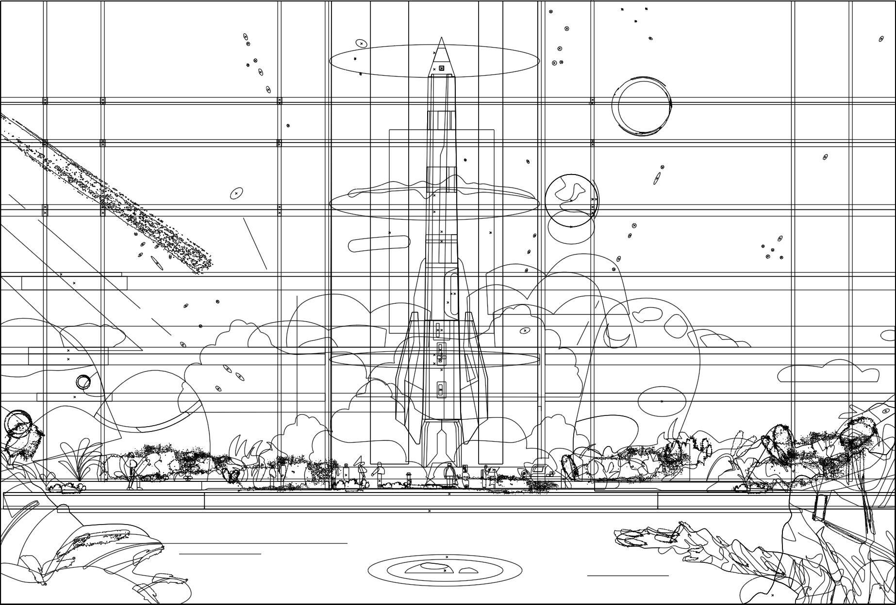 2D Vector Illustration of rocket launch by Nikita_Krushko on Dribbble