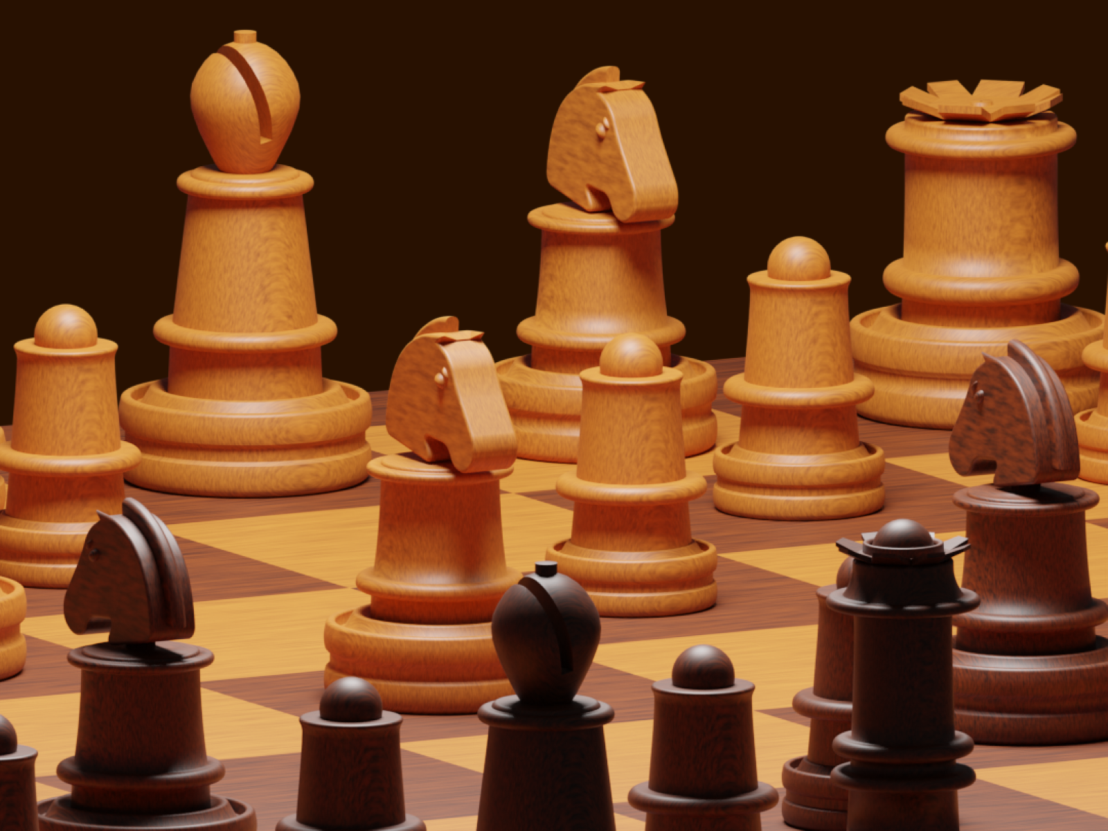 3D Chess Models | 3D Design Project by Rajeev Choudhary on Dribbble
