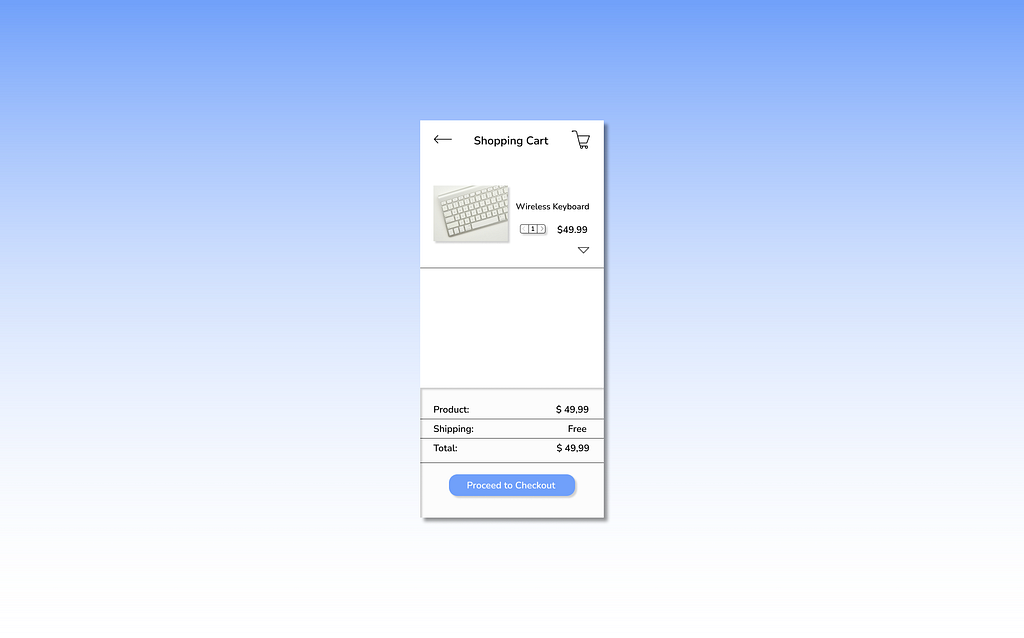 Design: Shopping Cart by Keila Silva on Dribbble