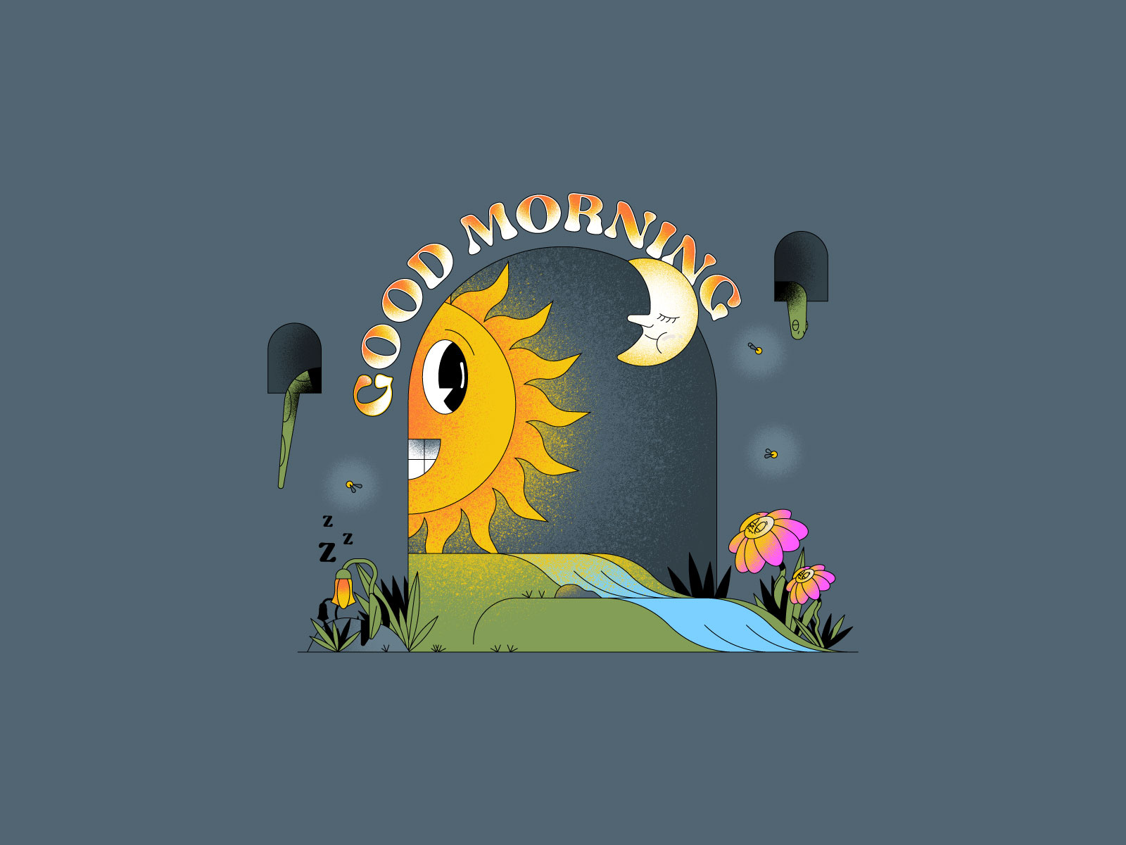 Good Morning by Razvan Vezeteu on Dribbble