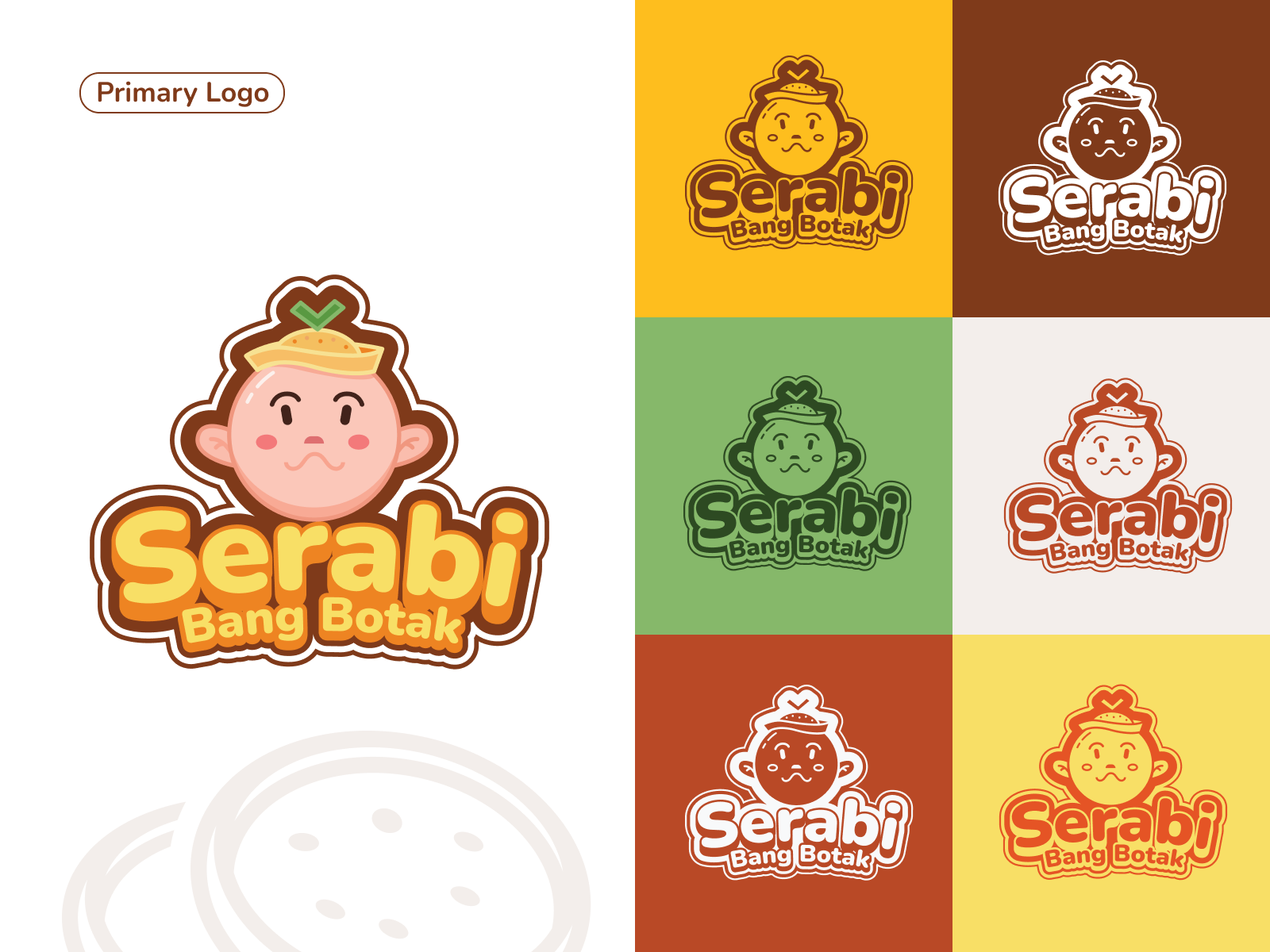 Serabi Bang Botak- Visual Identity by Moin on Dribbble