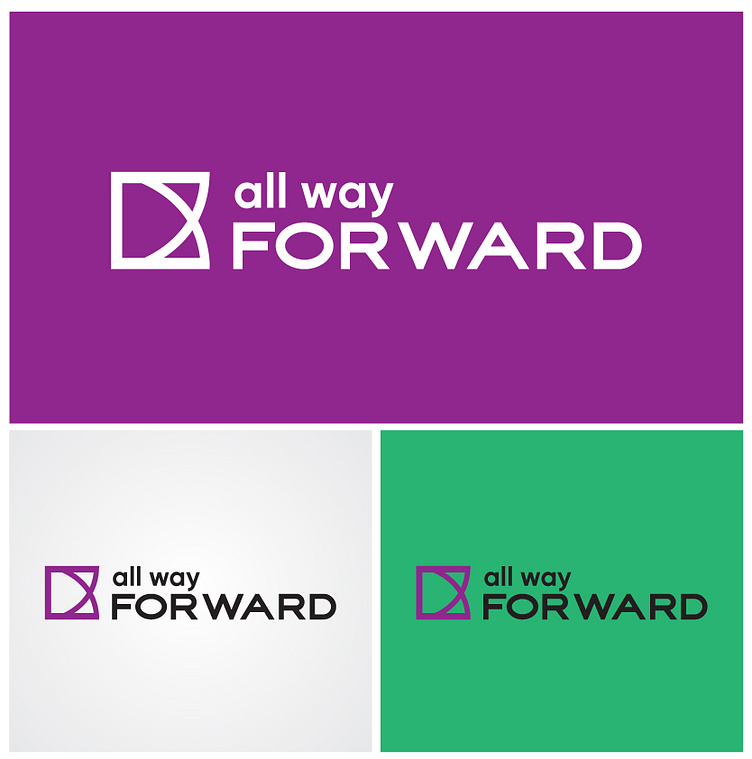 All Way Forward Logo Presentation by Mediacity Design Studio on Dribbble