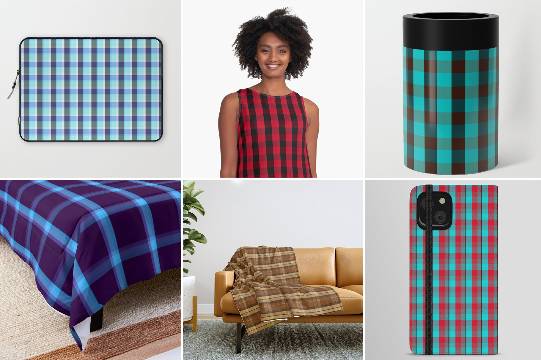 40 Flannel Patterns by Alexander Nedviga on Dribbble
