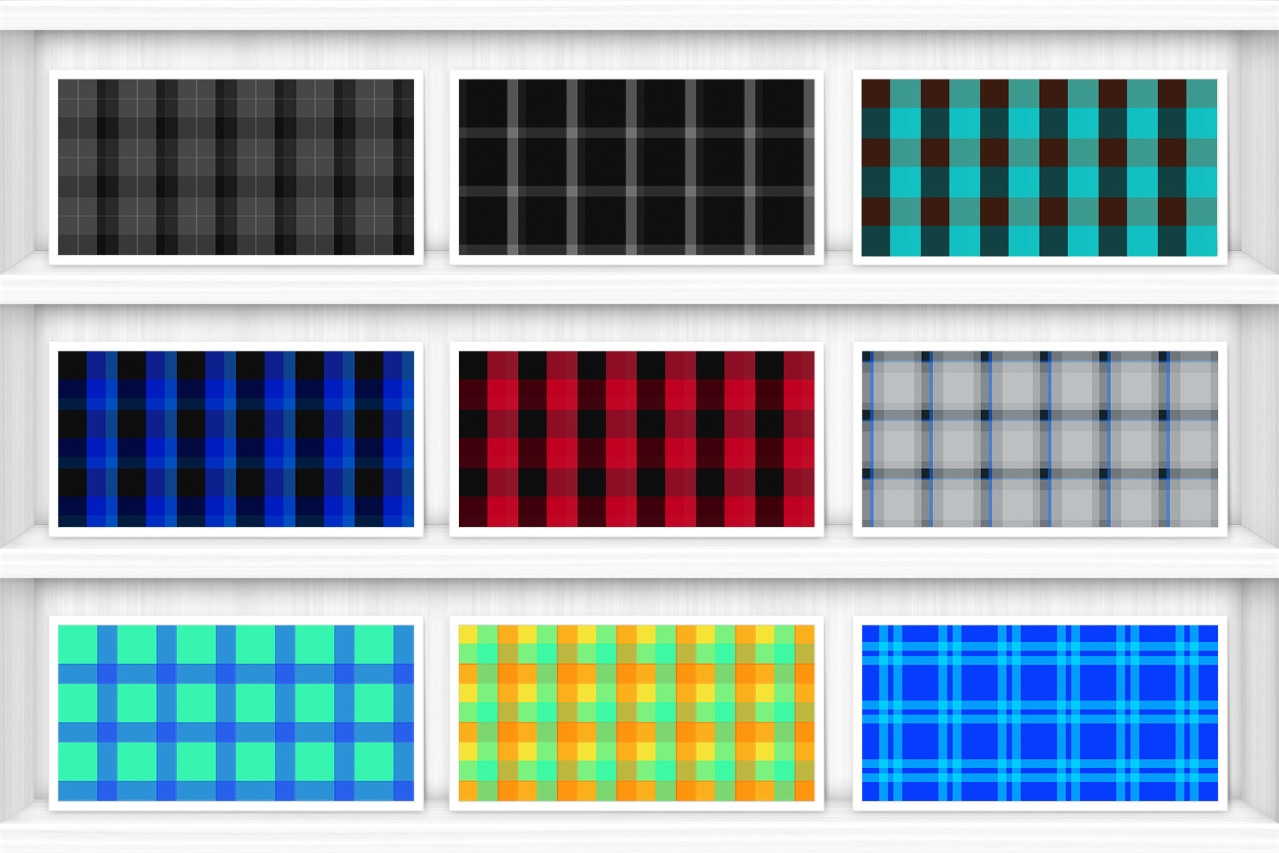 40 Flannel Patterns by Alexander Nedviga on Dribbble
