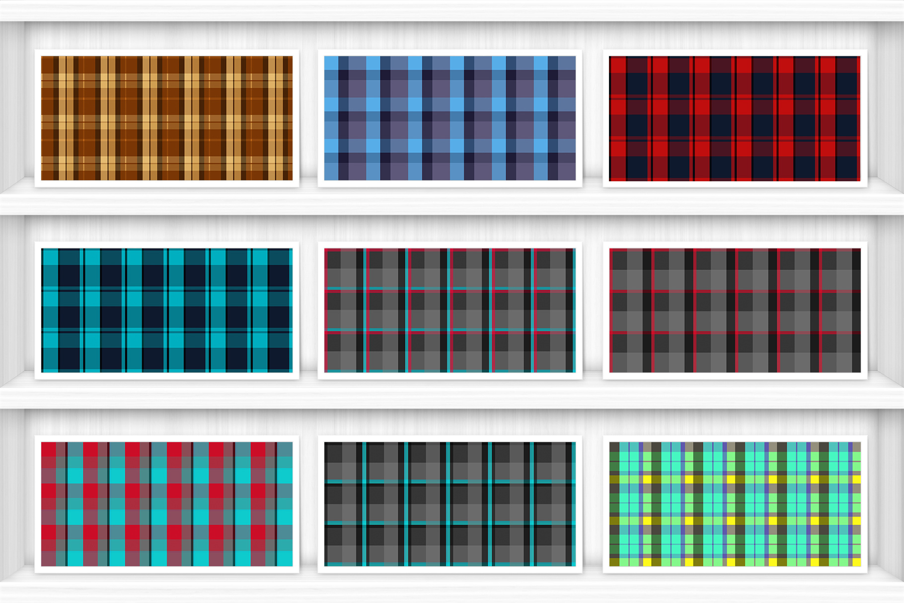 40 Flannel Patterns by Alexander Nedviga on Dribbble