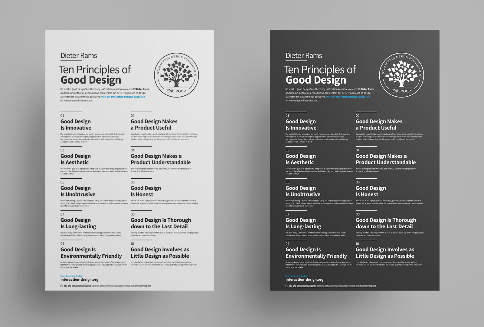 Ten Principles of Good Design by Daniel Skrok on Dribbble