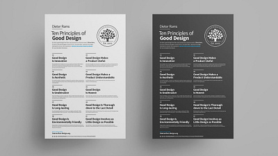 Ten Principles of Good Design by Daniel Skrok on Dribbble