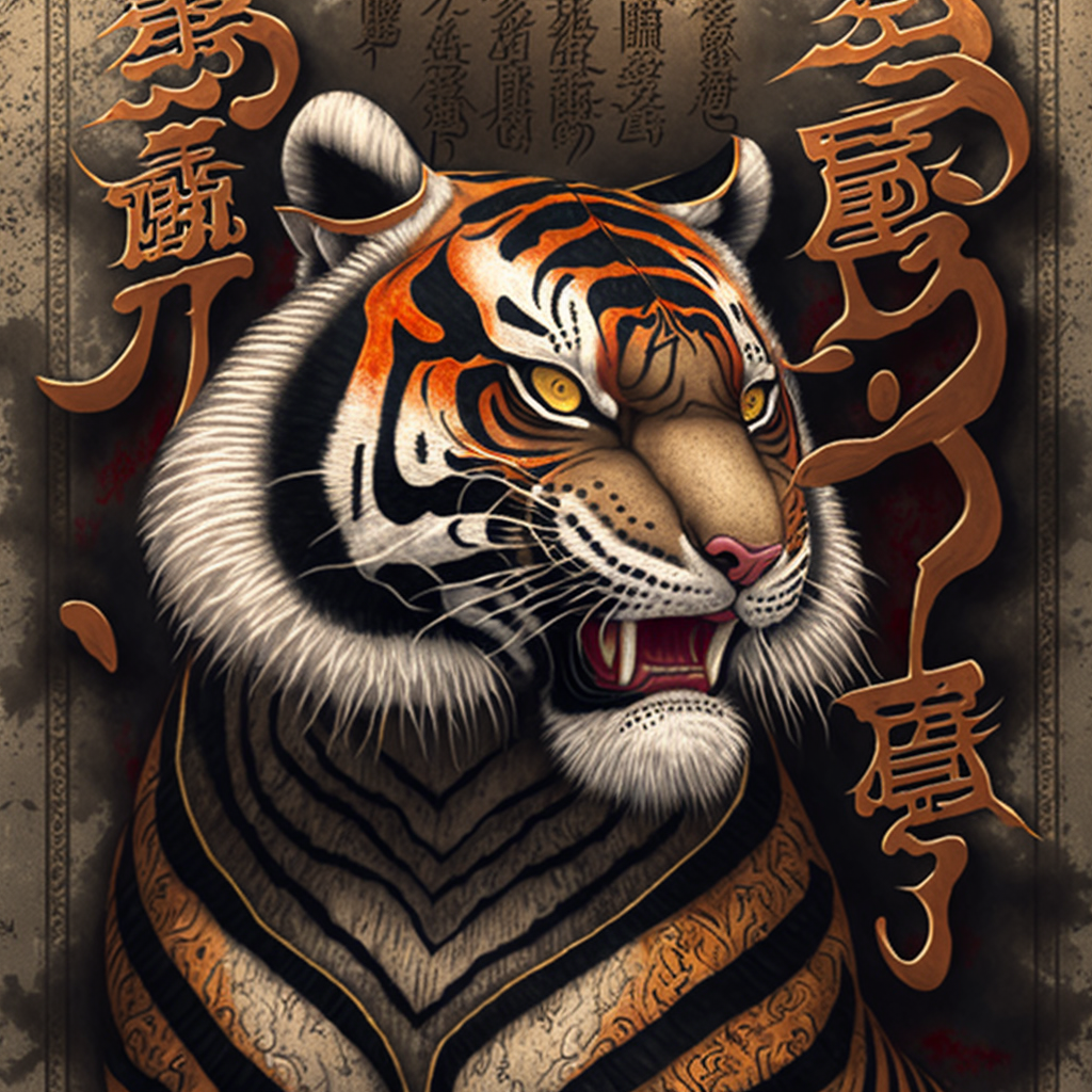 Bengal Tiger Poster by Steve Charles on Dribbble