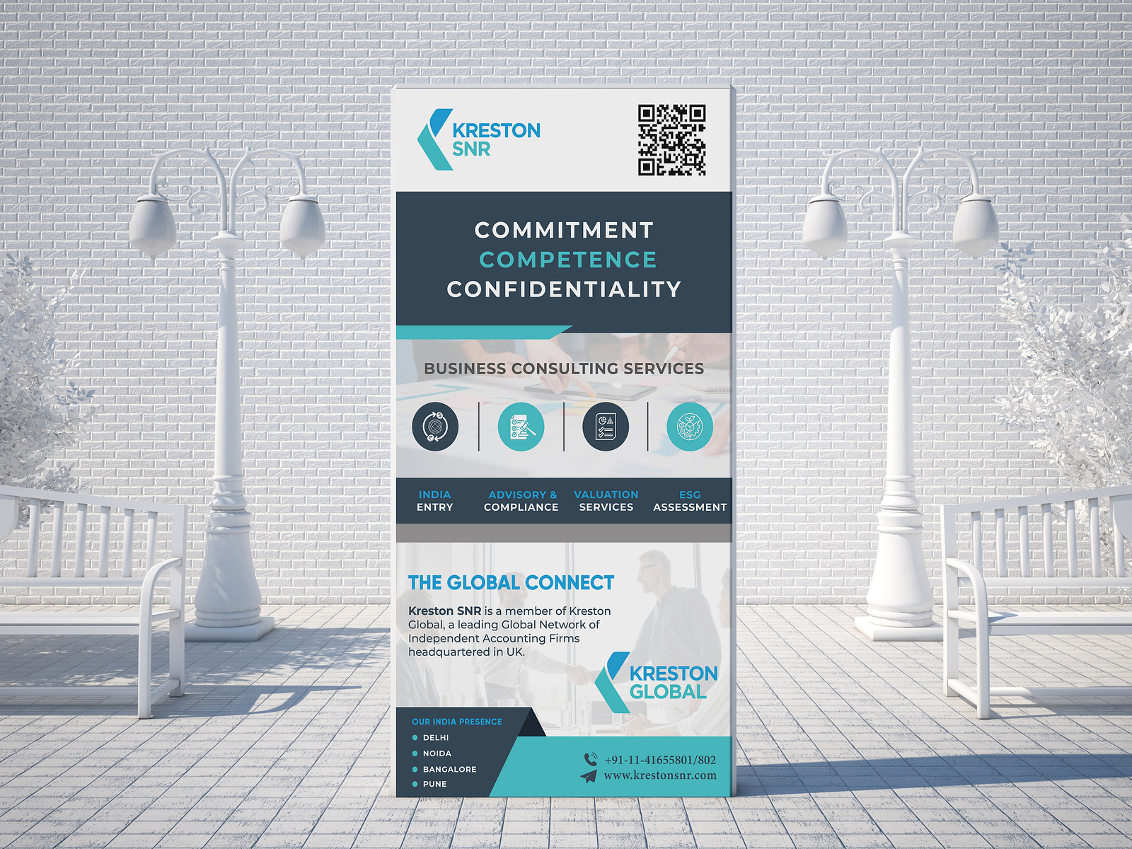 Standees for an event by Surbhi on Dribbble