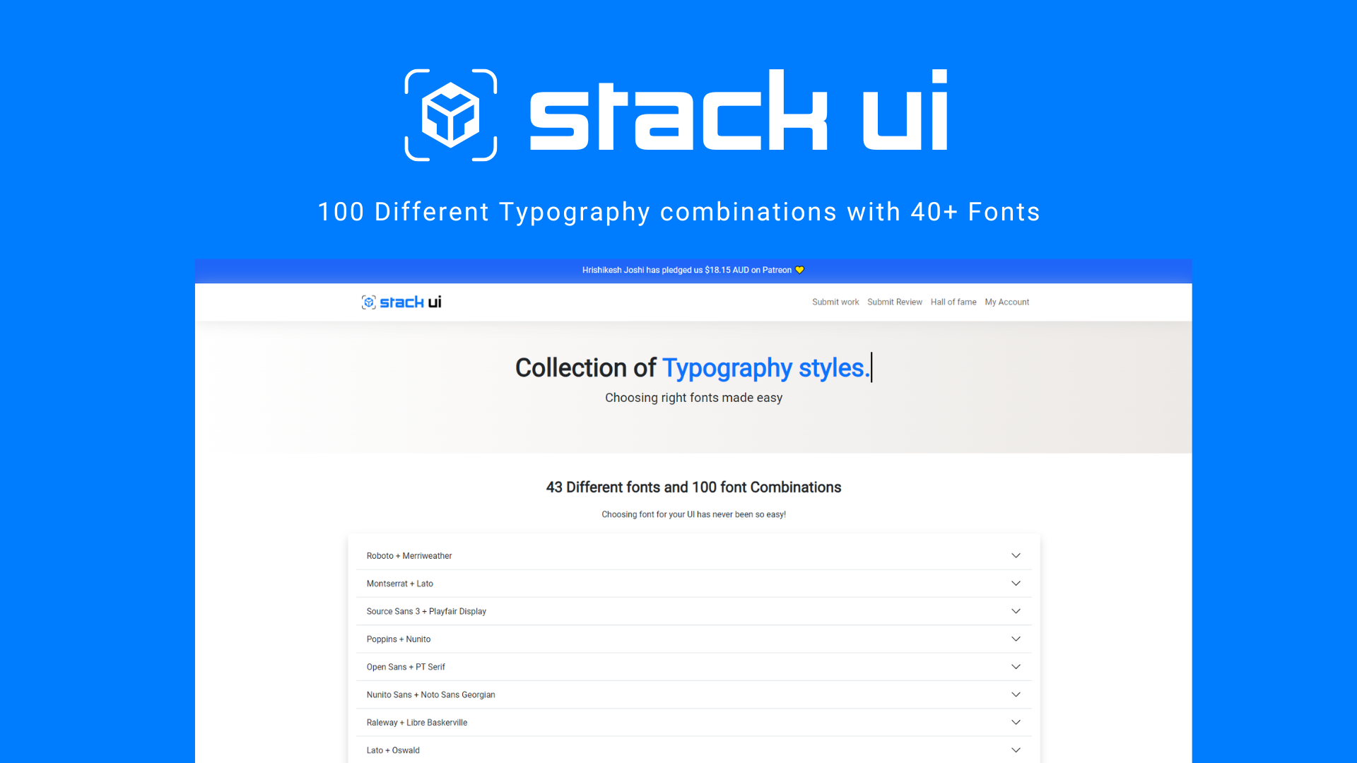 Stack UI - Freeform Open UI Library by Kaustubh Shinde on Dribbble