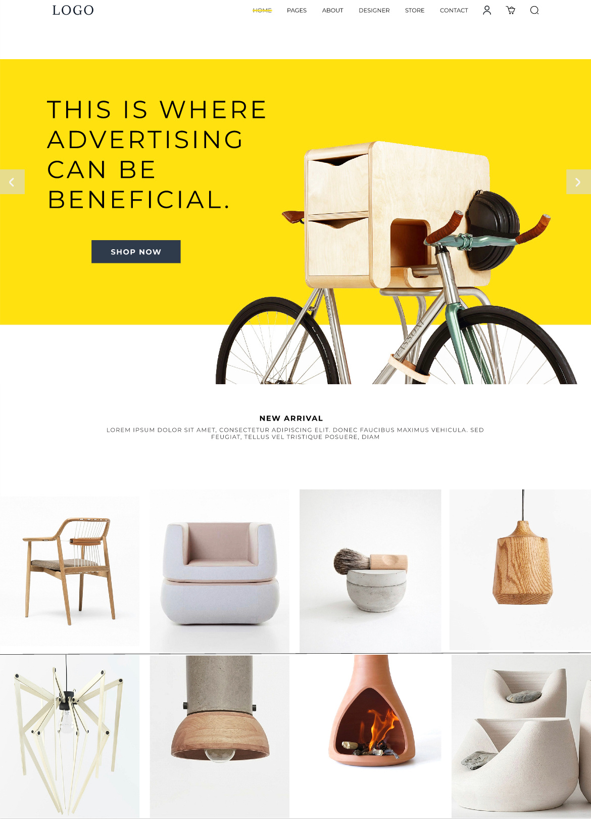 Shop UI design by Greta Vardanyan on Dribbble