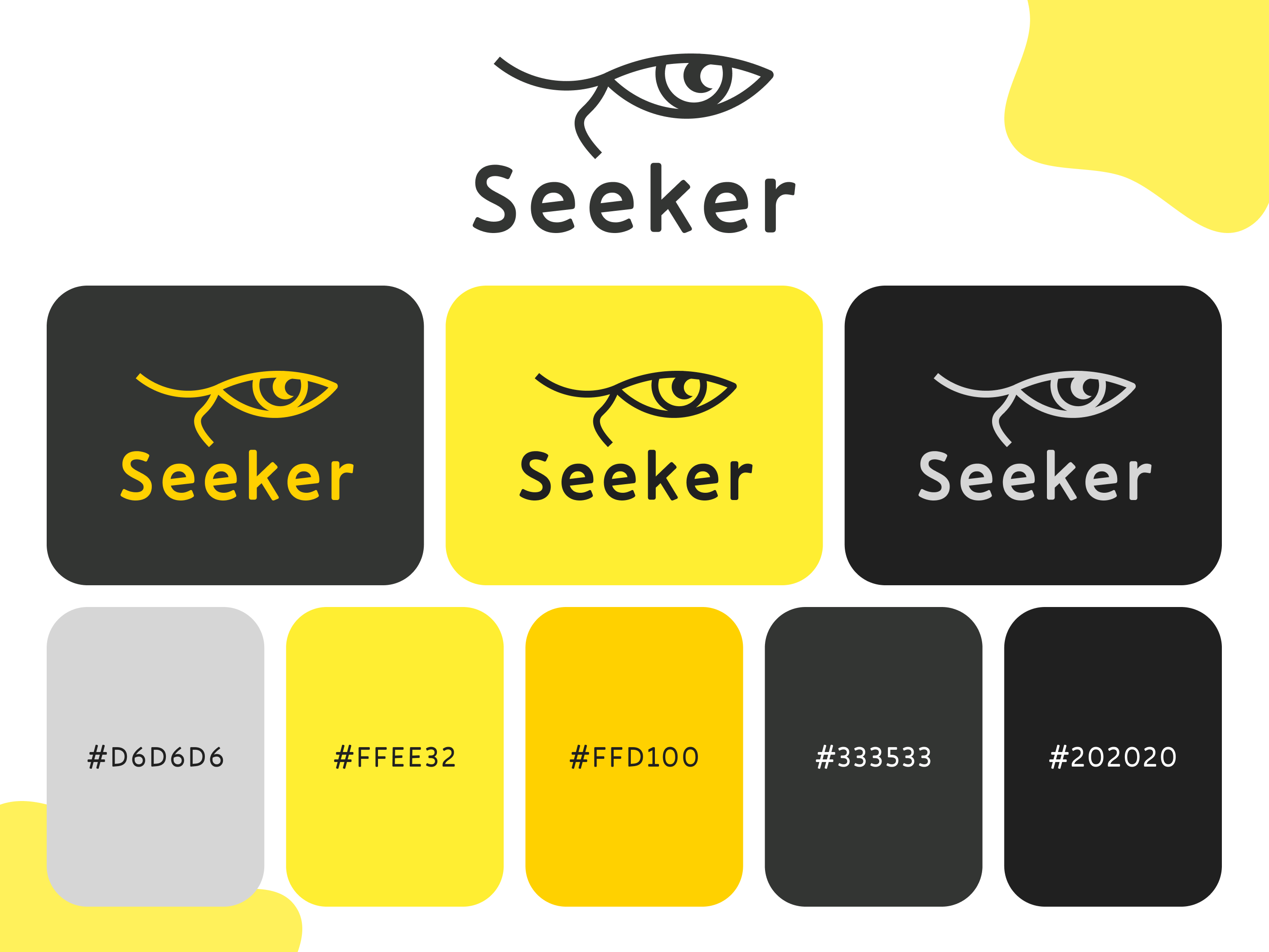 Seeker Logo and Brand Design by Loïck Payen on Dribbble