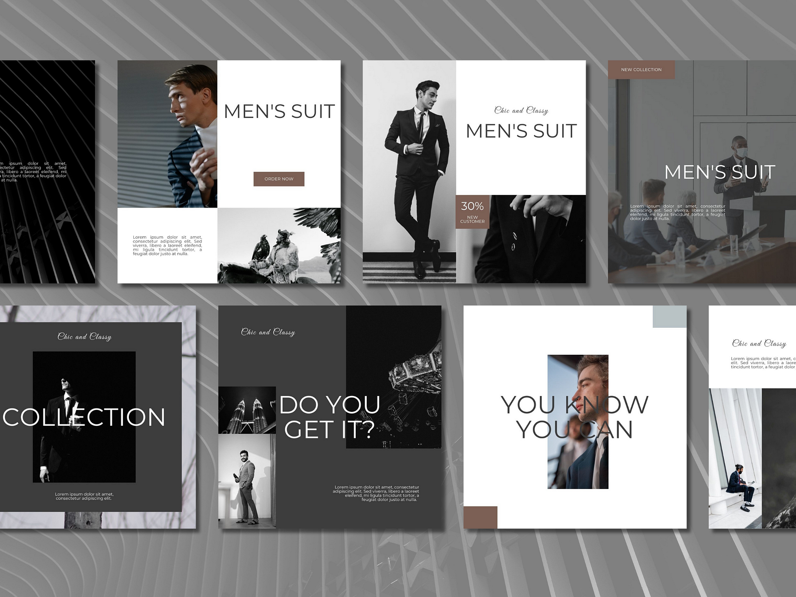 Suit - Social Media Post by Badeea Design on Dribbble